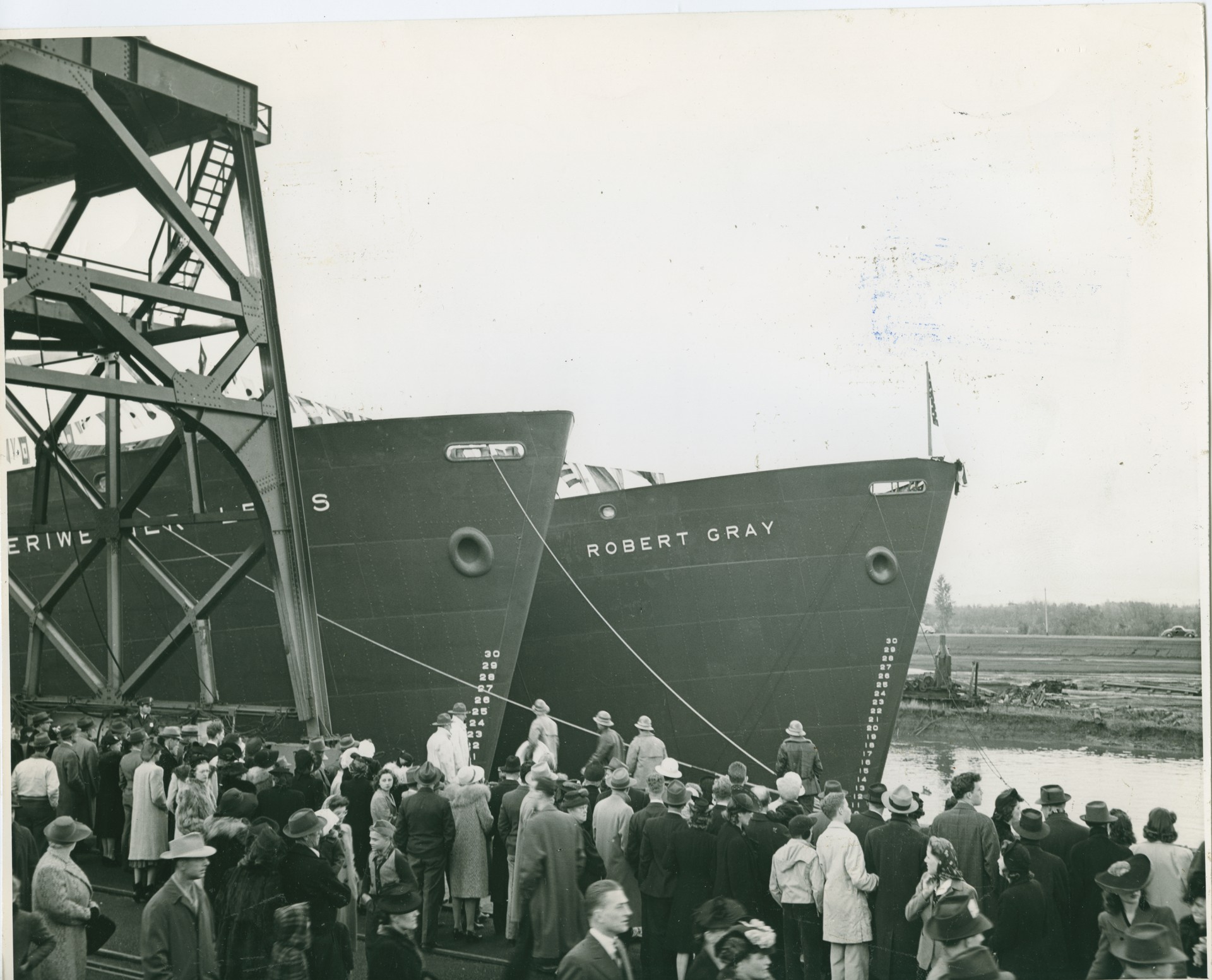 SS Robert Gray and the Meriweather Lewis | The Gallery