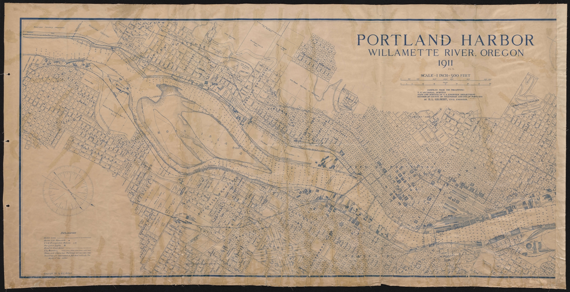 Portland Harbor Willamette River, Oregon | The Gallery