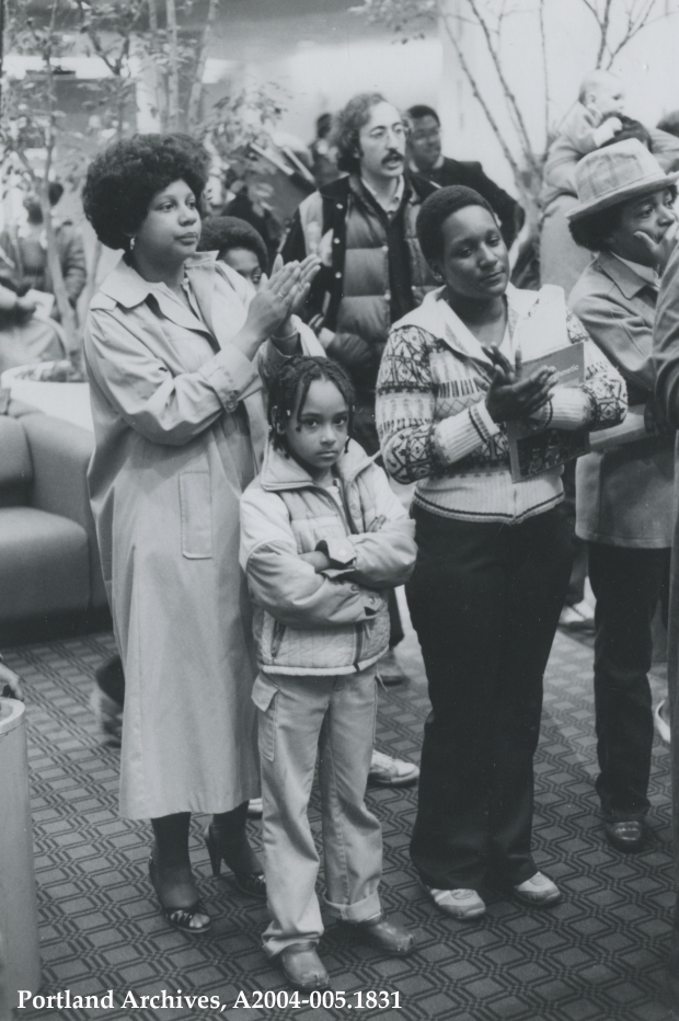 Black United Front School Board Protest, April 12, 1982 | The Gallery Black United Front School Board Protest, April 12, 1982 | The Gallery